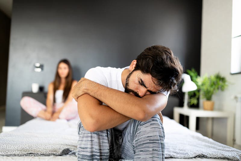 Relationship Difficulties. Young Couple Having Problems and Conflicts ...