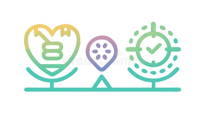 Relationship Goals and Trusted Connection Icon, Vector Design ...