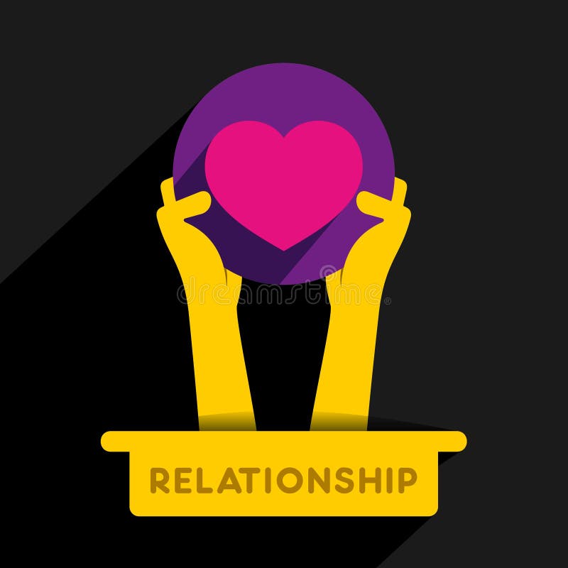 Process Relationship Diagram Stock Vector - Illustration of motion ...