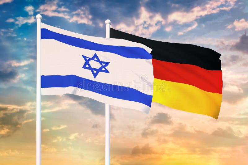 Relationship between the Israel and the Germany Stock Illustration ...