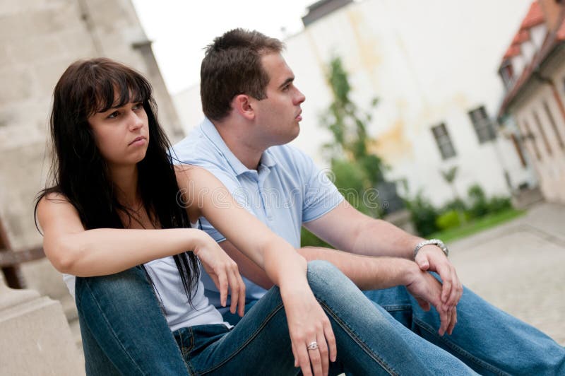 Relationship problems stock photo. Image of person, caucasian - 15735818