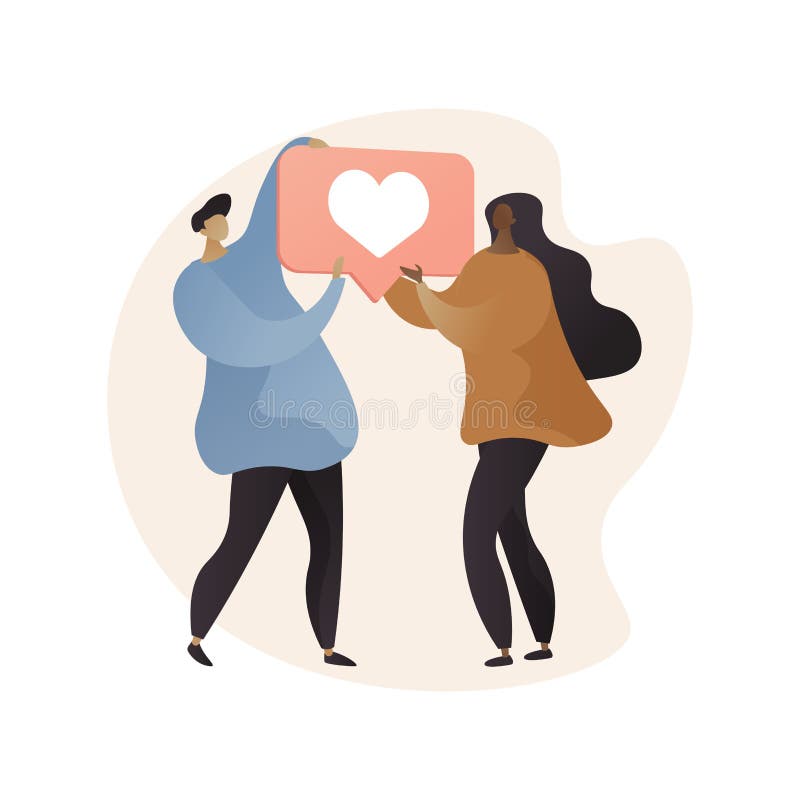 Relationship Status Concept Vector Illustration. Stock Vector ...