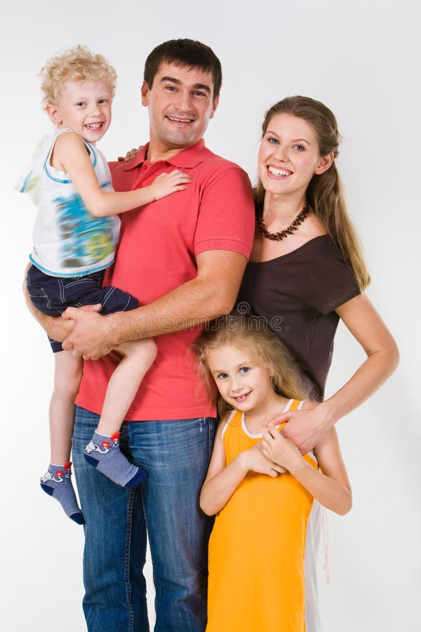 Five Children Sitting on Table Stock Image - Image of caucasian ...