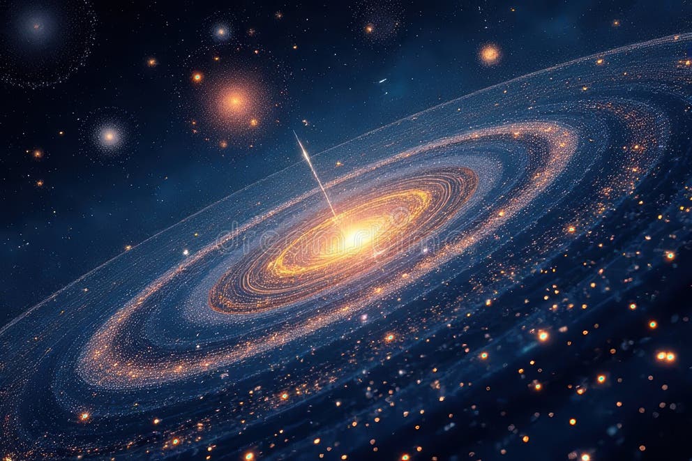 Einstein S Relativity Theories Visualized Stock Illustration ...