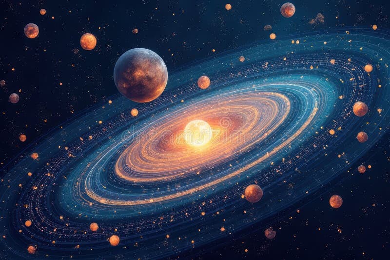 Illustrating Relativity and Einstein S Ideas Stock Illustration ...