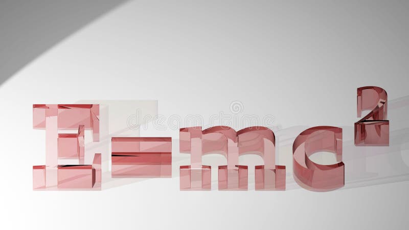 Relativity law of Einstein stock illustration. Illustration of ...