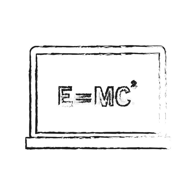 Relativity Theory Equation Math Icon Image Stock Illustration ...