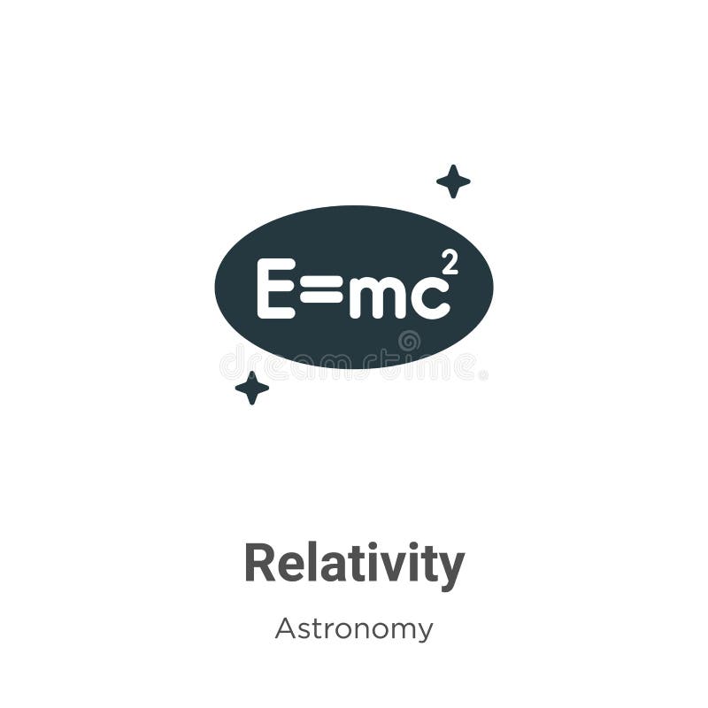 Relativity Icon On White Background. Simple Element Illustration From ...
