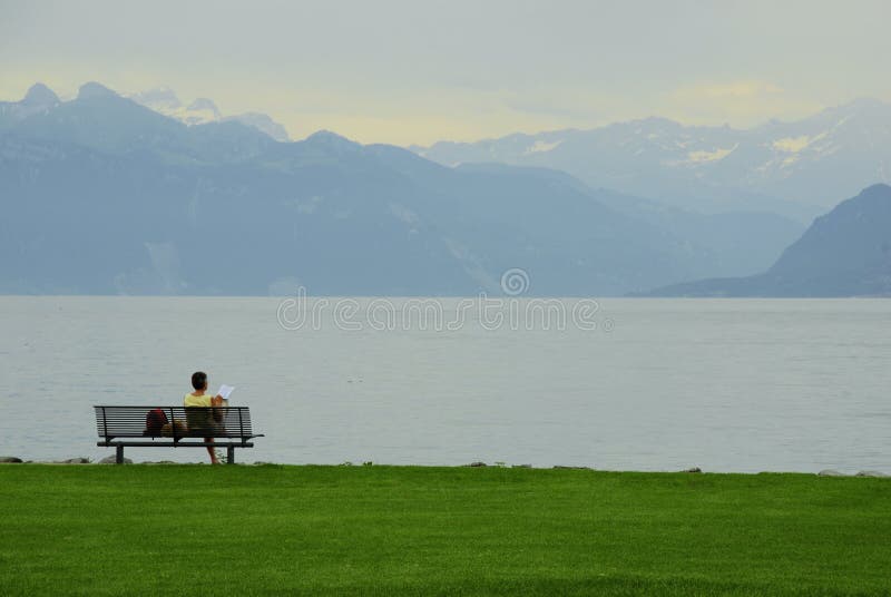 Relax stock photo. Image of enjoy, mountain, quit, water - 2622804