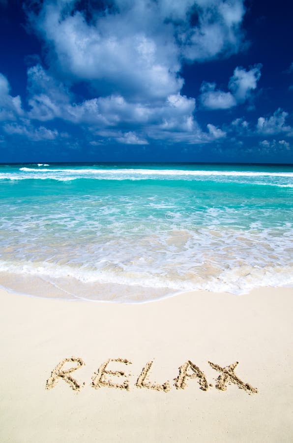 Relax on beach stock photo. Image of summer, exotic, coastline - 29586648