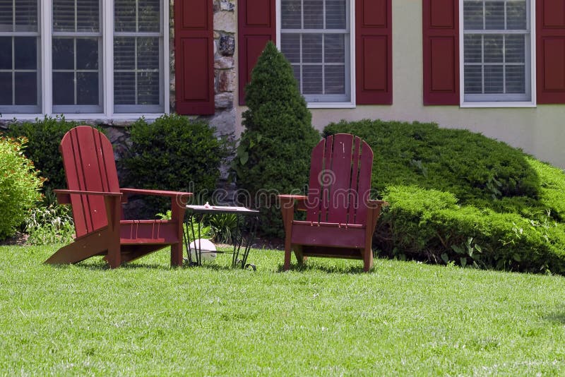 Relax at Home stock image. Image of backyard, house, retreat - 5331461