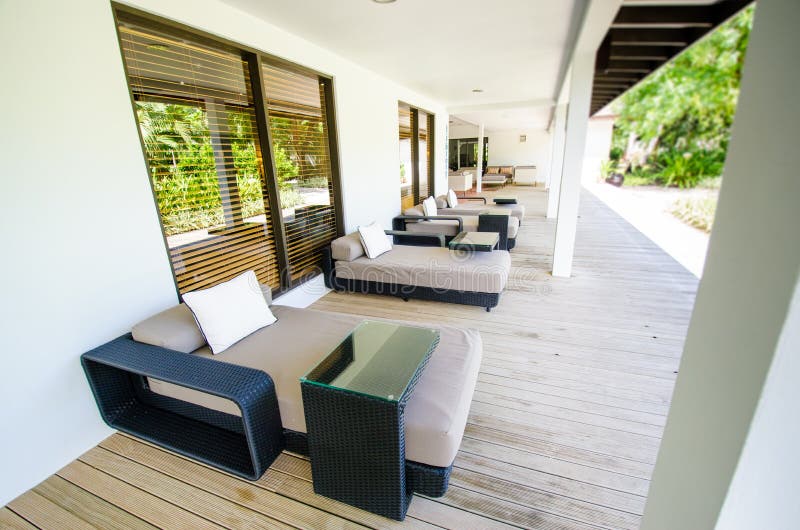 Relax lounge stock image. Image of chairs, sofa, cushions - 63593005