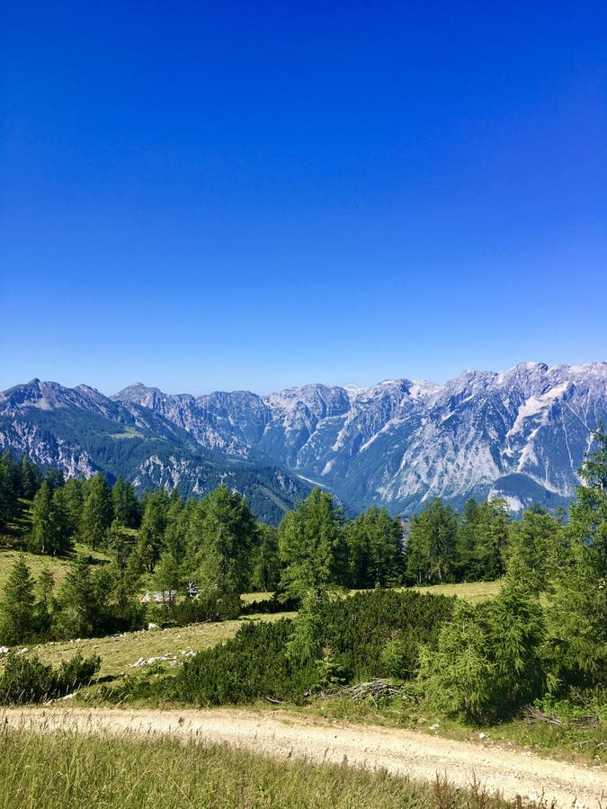 Austrian mountains stock photo. Image of western, alpy - 193163998