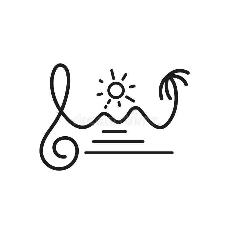 Relax Music Logo Icon Vector Concept Design Template Stock Illustration ...