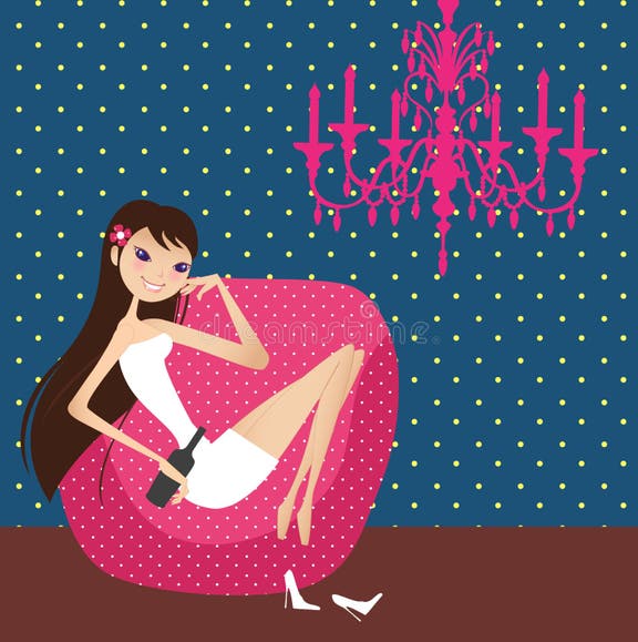 Relax at night stock vector. Illustration of afternoon - 3115644