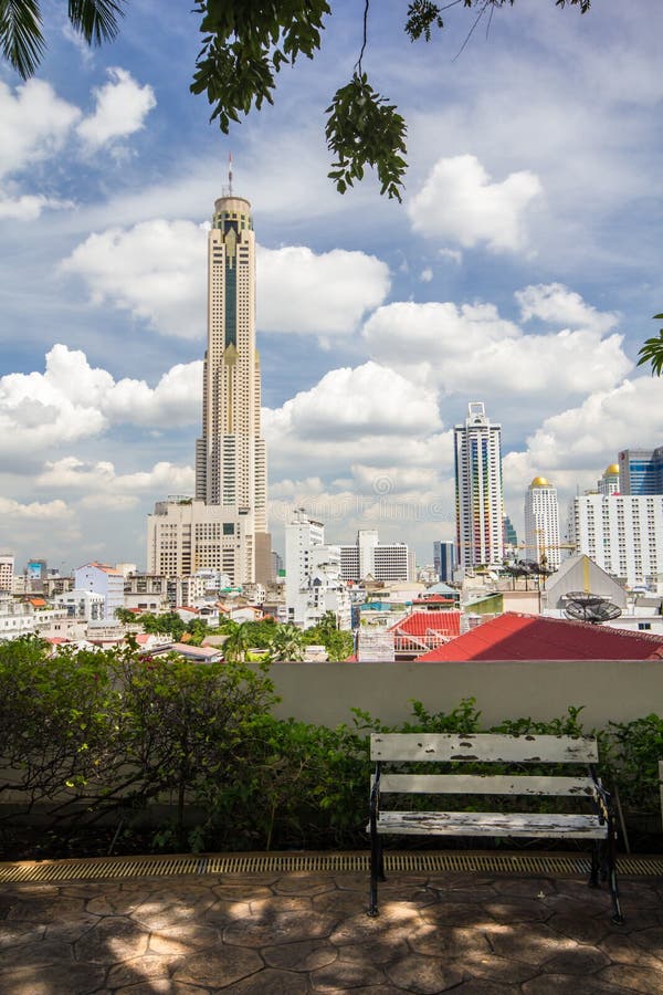 Relax in park stock image. Image of downtown, seat, cityscape - 26972577