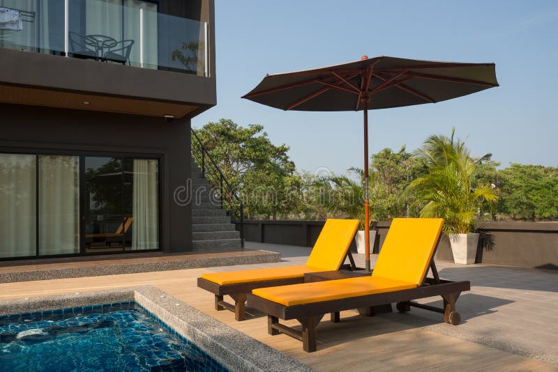 Relax poolside stock photo. Image of relax, sunny, beautiful - 91035150