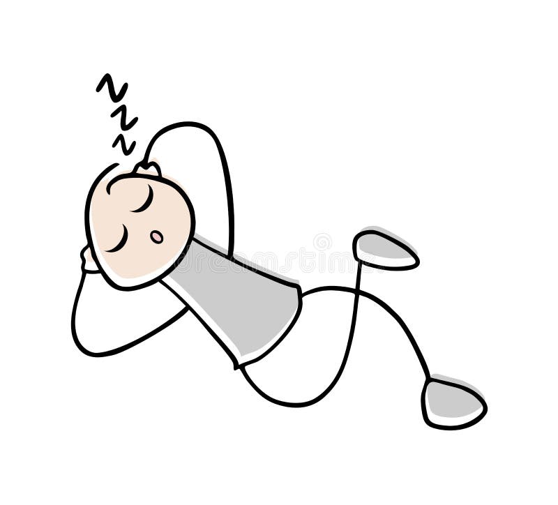 Sleep puppet stock vector. Illustration of expressive - 33016888