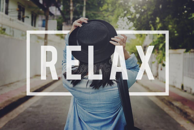Relax Recreation Chill Rest Serenity Concept Stock Image - Image of ...