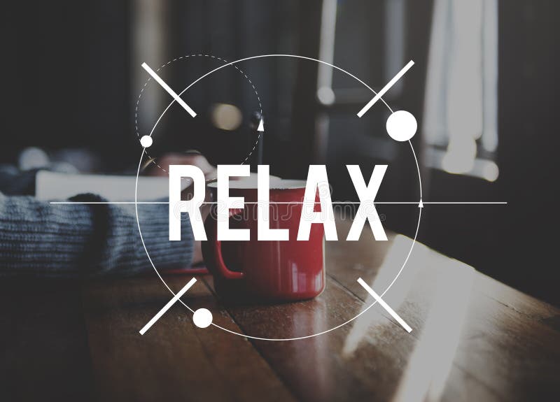 Relax Relaxation Happiness Life Concept Stock Photo - Image of resting ...