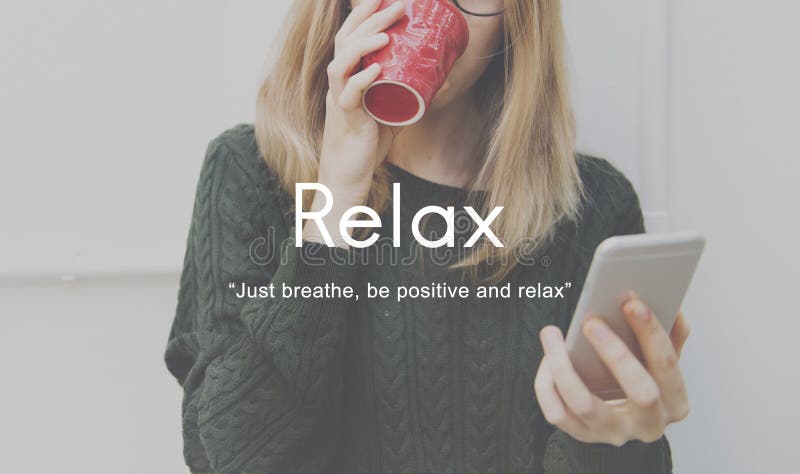 Relax Relaxation Peace Serenity Concept Stock Photo - Image of ...