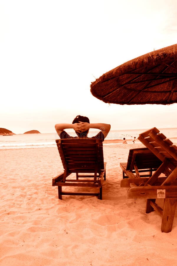 Relax on seaside stock photo. Image of sands, enjoy, soft - 6642368