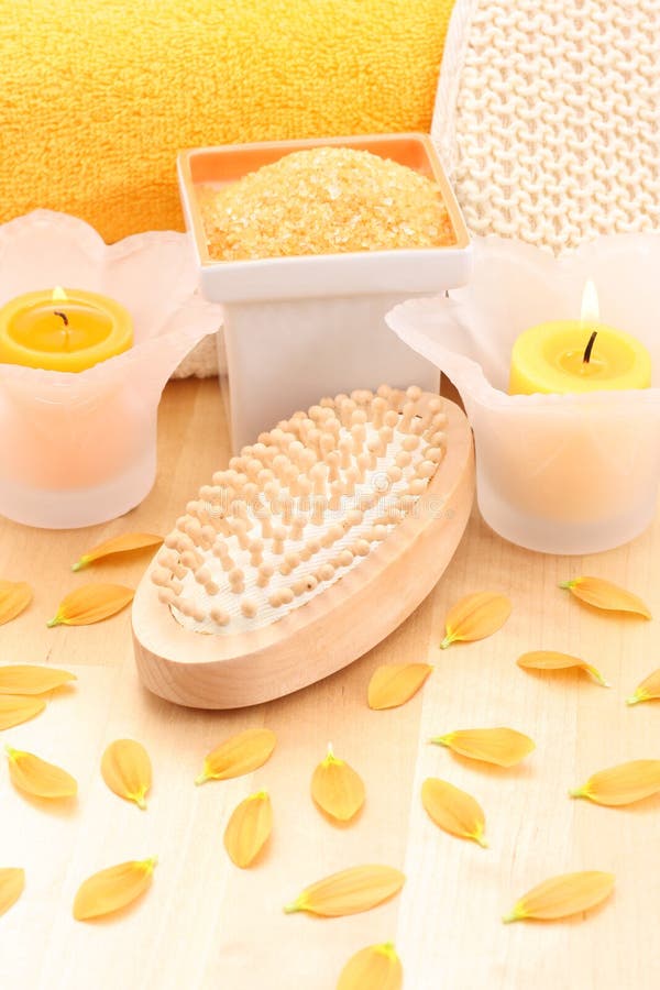 Relax time - spa stock image. Image of salt, wellbeing - 3877803