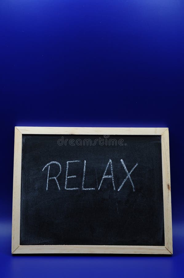Relax write stock image. Image of board, font, beige - 360887225