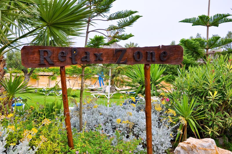 Relax Zone in Mountain Resort Stock Photo - Image of lounge, view ...