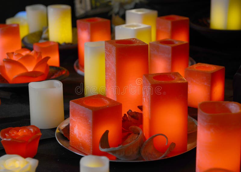Relaxation candles stock photo. Image of candle, beauty - 29651248