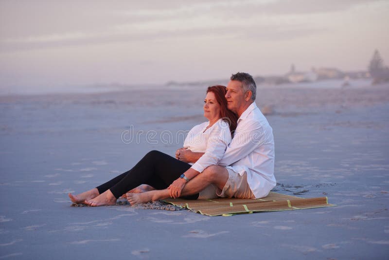Relaxation Doesnt Get Any Better Than This A Mature Couple Relaxing