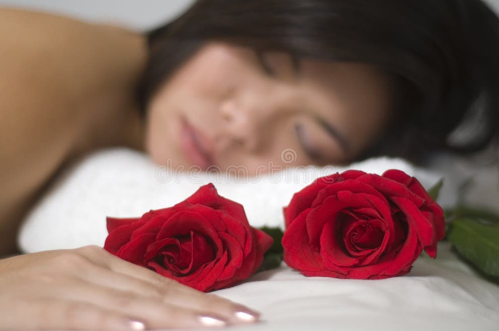 Relaxation with flower stock photo. Image of asian, nature - 8122680