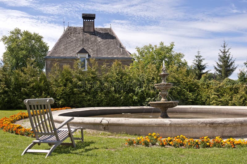 Path in garden stock photo. Image of path, color, leaves - 31360636