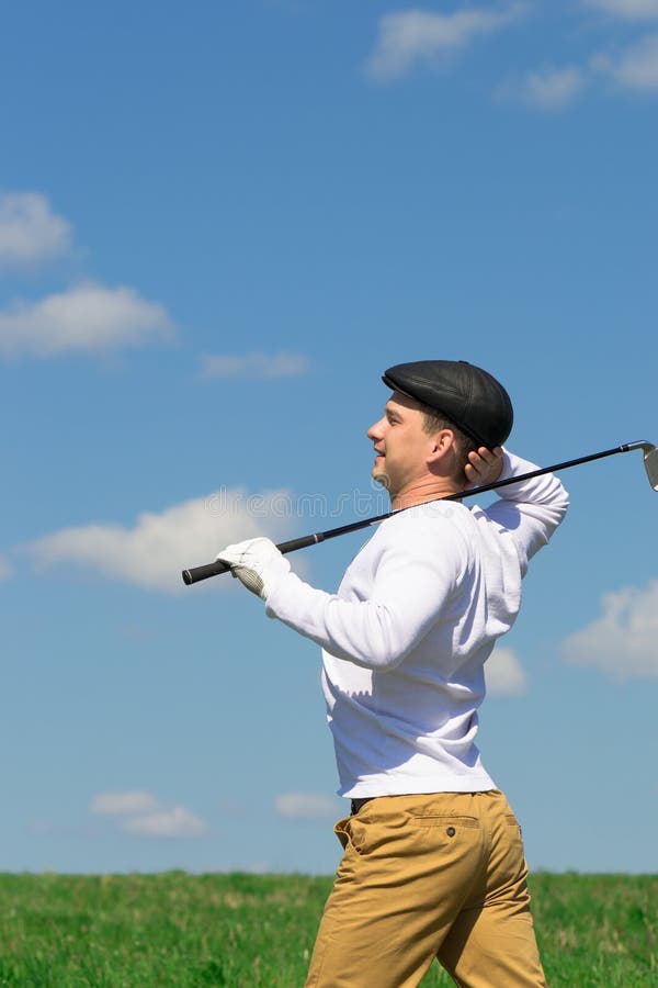 Relaxation after a Goal Scored in Golf Stock Photo - Image of activity ...