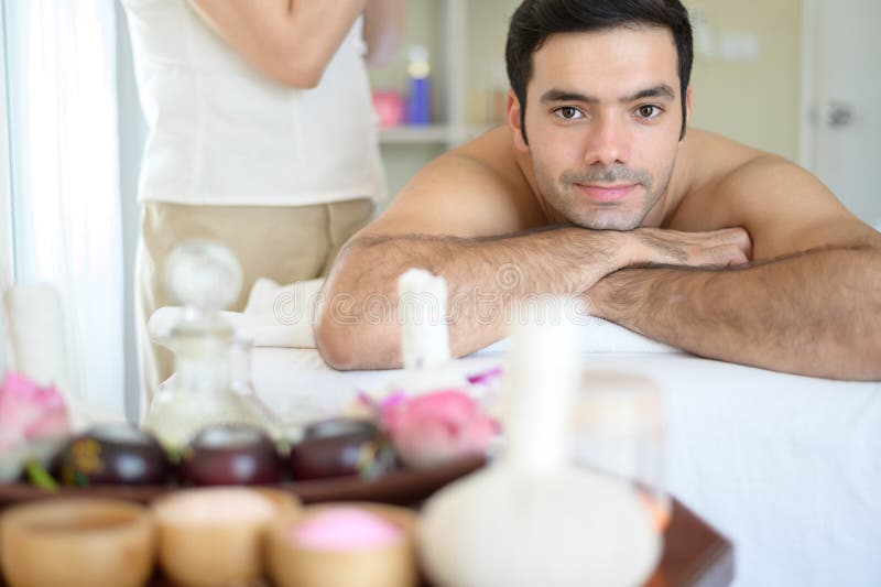 Relaxation and Massage in the Spa. Stock Photo - Image of healthy ...