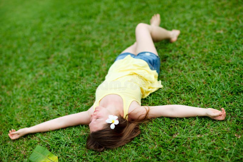 Relaxed stock image. Image of beauty, frangipani, tropic - 10811489