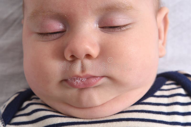 Baby Drool stock photo. Image of drool, generations, eyes - 1628466