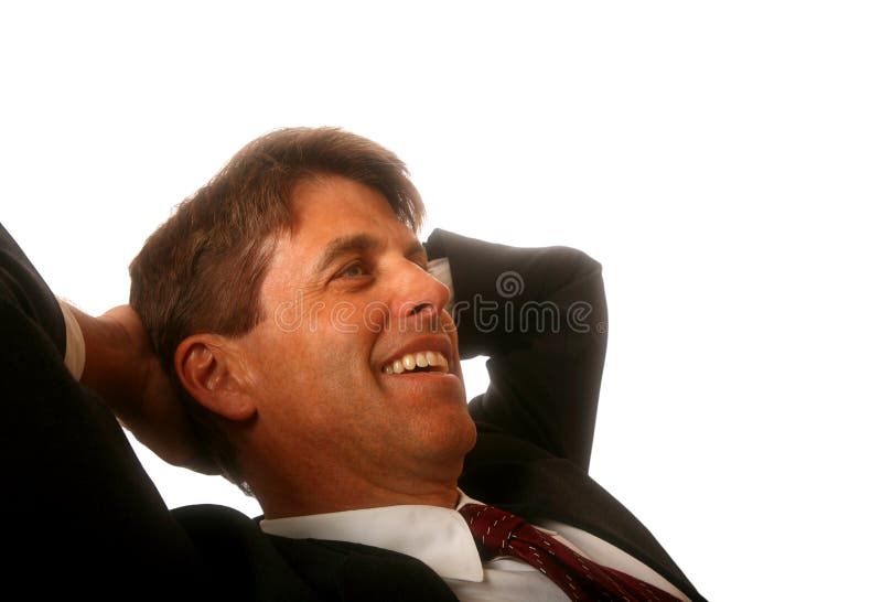 Relaxed Businessman stock image. Image of leader, person - 2990047