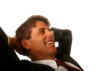 Relaxed Businessman stock image. Image of leader, person - 2990047