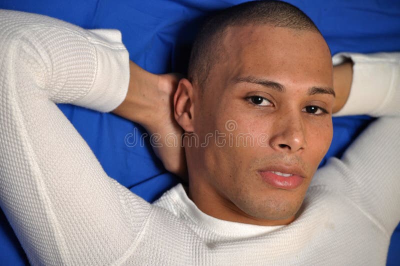 Relaxed expression stock image. Image of serous, cute - 17817589