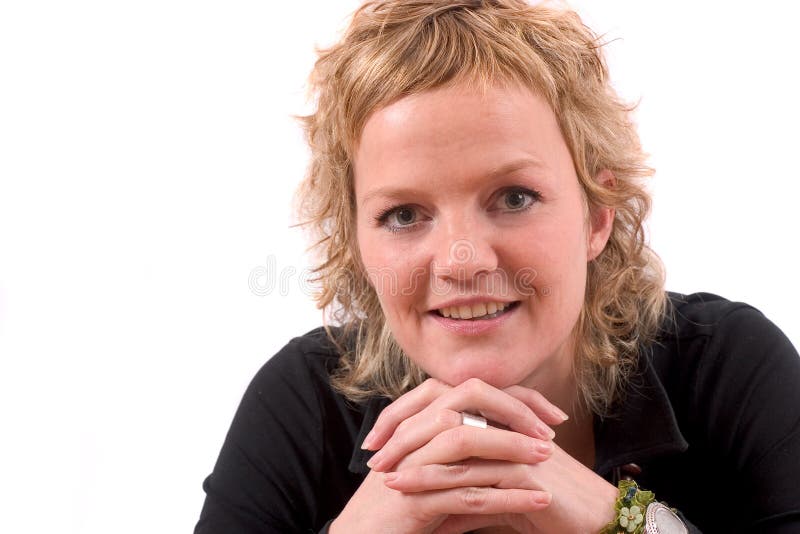 Relaxed pose stock image. Image of background, feminine - 215243