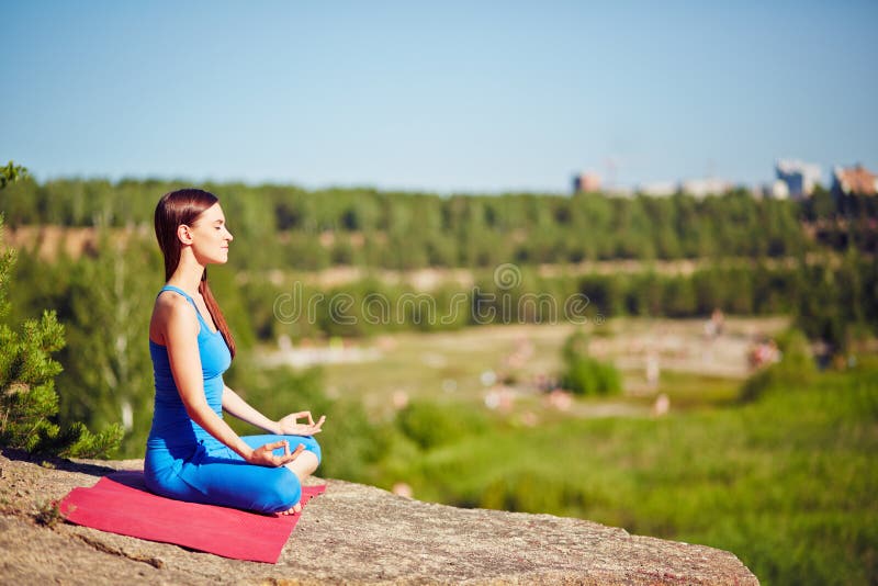 Woman relaxed stock photo. Image of beautiful, achievement - 4647540