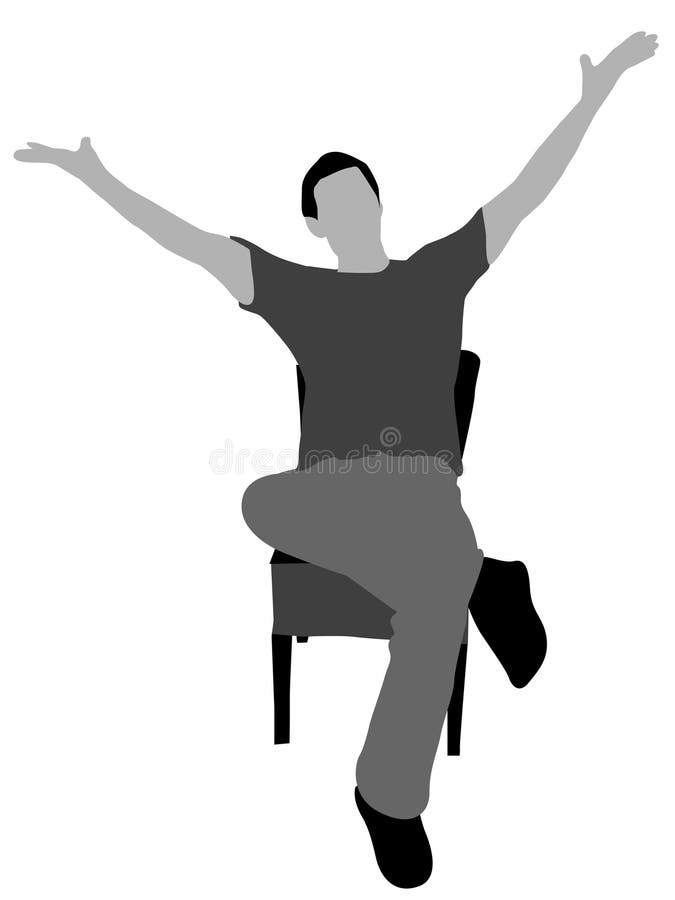 Relaxed Person Stock Illustrations – 31,444 Relaxed Person Stock ...