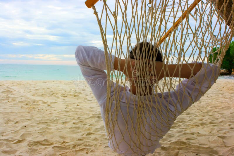 Relaxing stock image. Image of relaxation, shirt, rope - 9044675