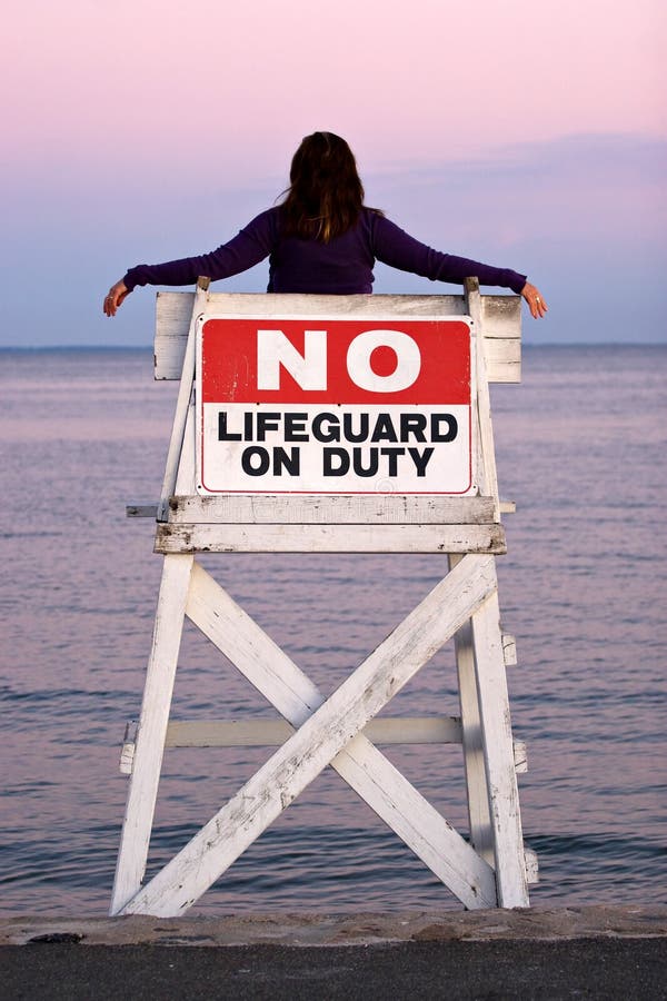 Female Lifeguard Watches Stock Photos - Free & Royalty-Free Stock ...