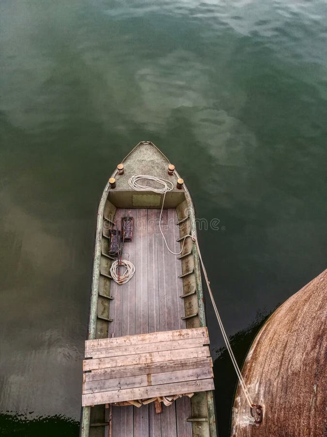 Relaxing Boat Under the Bridge Stock Photo - Image of color, relax ...