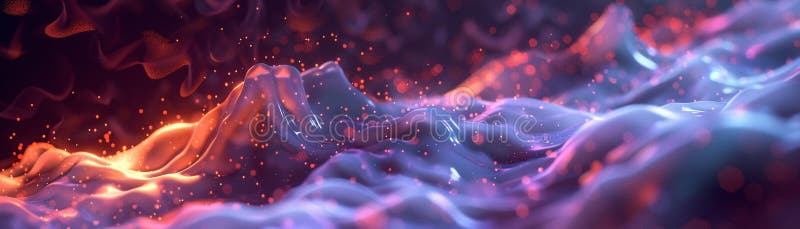 Relaxing Visuals, Fluid Movements, Soft Music Inspiration Stock ...