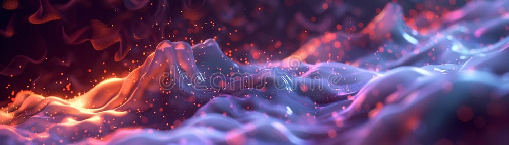 Relaxing Visuals, Fluid Movements, Soft Music Inspiration Stock ...