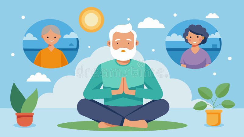 A Relaxing Guided Visualization Exercise Helps the Seniors To Tap into ...