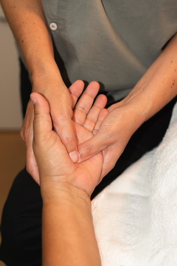 Relaxing hand massage stock image. Image of manual, hand - 251130561